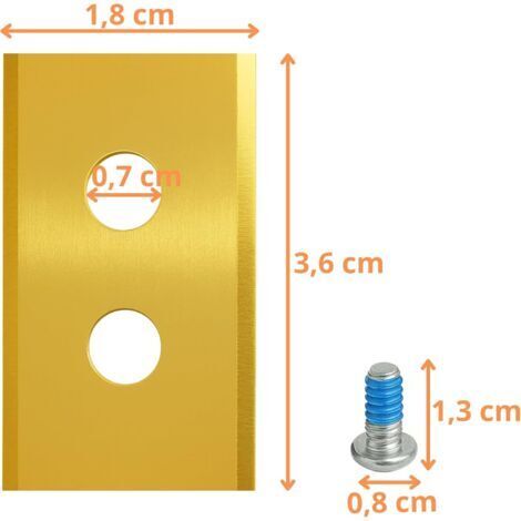Lames pour robot tondeuse Kress KR161E KR171E KR172E pack de 30 vis