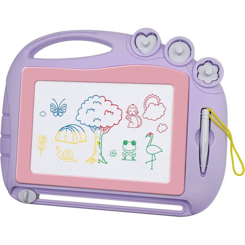 Planche à dessin magnétique effaçable (violet)