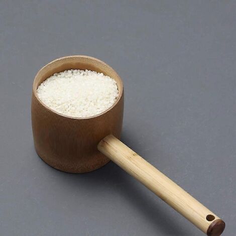 Louche à eau en bambou pour la cuisine et la cérémonie du thé, cuillère ...