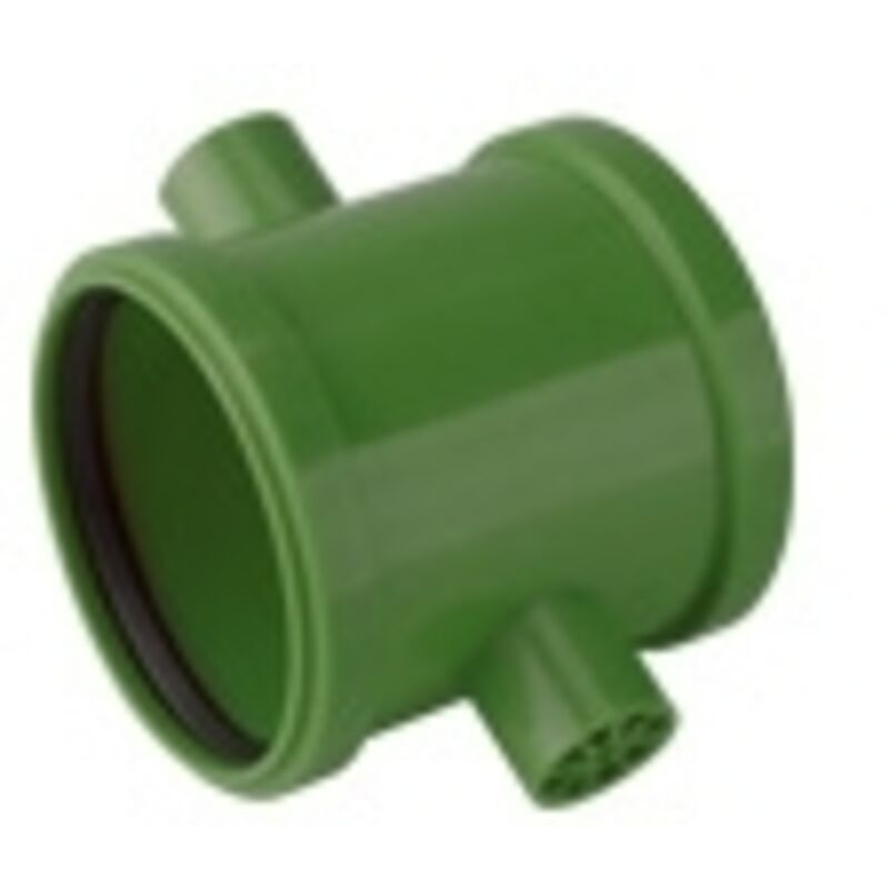 airfit raccord double coulissant PP Plus DN 110 pour tubes en PVC, vert