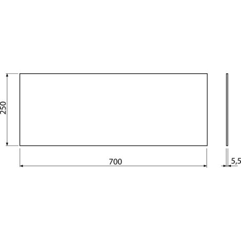 Alcadrain isolation phonique pour lavabo suspendu