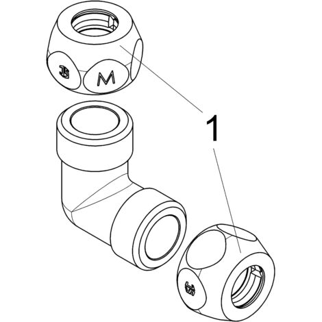 JS MAGASIN M. 2 VIS DE PRUNEAU, DN10, 3/8"x10MM, CHROMÉES