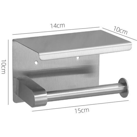 Toilettenpapierhalter Wand Edelstahl