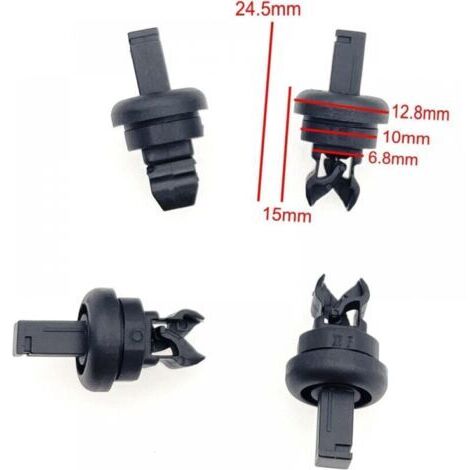 4x Clip für Hutablage Kofferraum Auto 79916JD00A, 7705099001 8200675047 ...