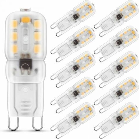 G9 LED-Lampe 3W Warmweiß 3000K, 230V AC 220lm, 360° breite ...