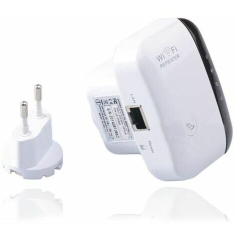 WLAN-Repeater 300 Mbit/s, 2,4 GHz, Range Extender mit großer Reichweite ...