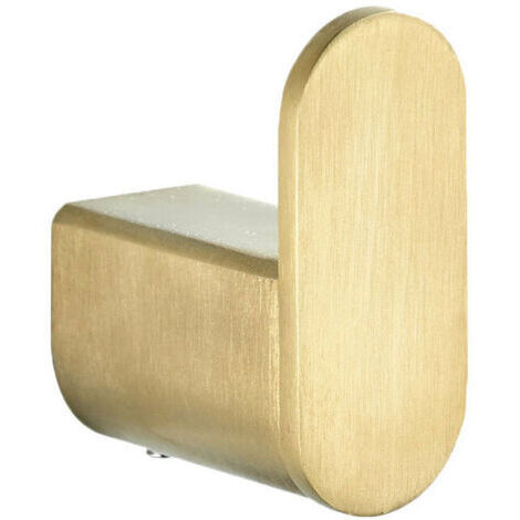 Kleiderhaken, Gebürstetes Gold-Finish aus Edelstahl, Goldfarbener ...