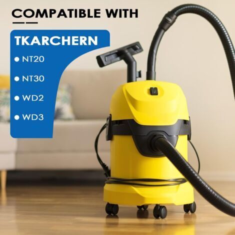 4er-Pack Staubsaugerfilter für Kärcher Serie WD2 WD3 WD3P NT18 MV2 MV3 ...