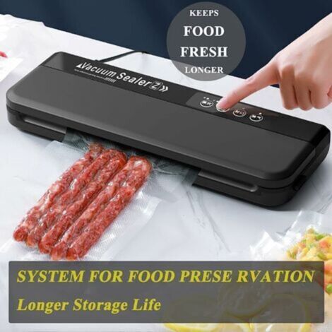 Machine à emballer sous vide : puissance d'aspiration puissante de 60 ...