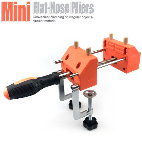 Étau de Table Compact et Orientable – Étau Domestique Polyvalent à Mors ...