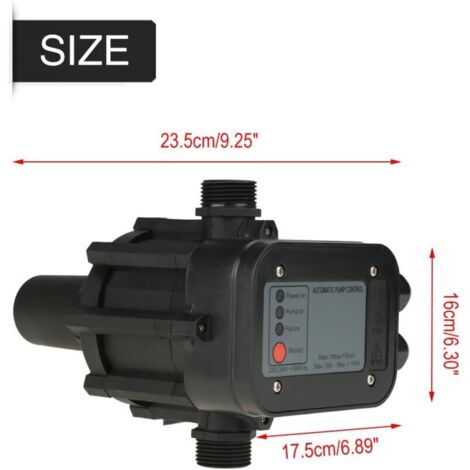 Pump Pressure Regulator – 10 bar Wireless Pressure Switch – 220 V Water ...