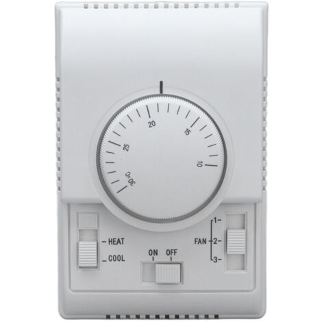 2-Way Mechanical Central Air Conditioning Thermostat Control Switch Air ...