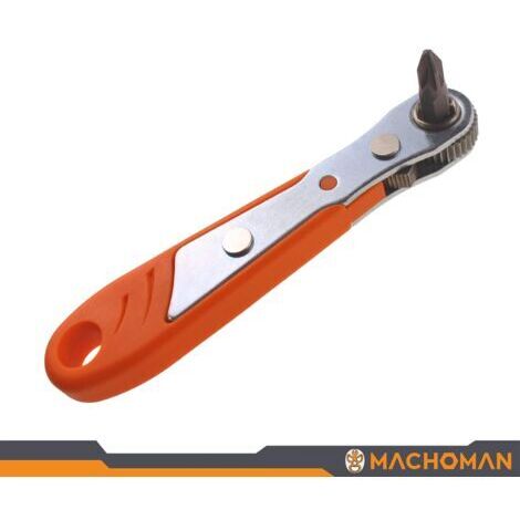 11-piece bit set, consisting of 10 bits and 1 mini ratchet