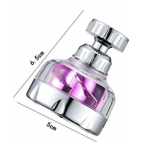 Universal kitchen sink faucet extension aerator, 360° rotatable, wide ...