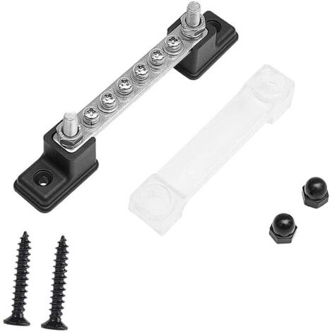 Busbar terminal block, 6 positions 130 A / 150 A, for marine, boat and ...