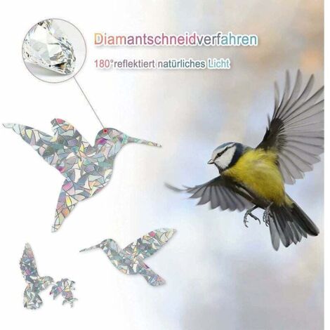 Bird Collision Protection Window Stickers, Silhouette Pattern Anti ...