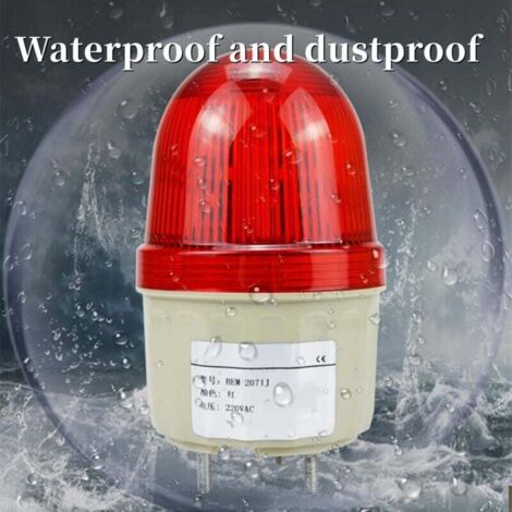 Luce stroboscopica a LED, 220 V AC/3 W, luce di avvertimento a LED ...