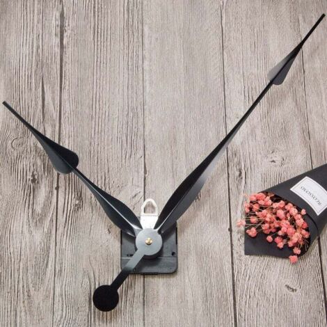 High longitudinal axis mechanism with 12-inch long hands