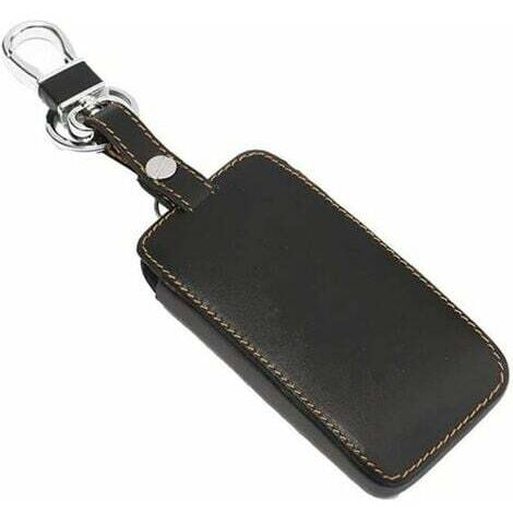 Leather Car Key Cover Case Keychain for Renault Kadjar 4-Button Skin ...
