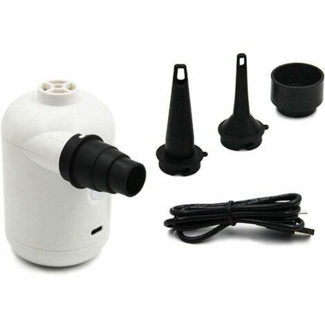 Pc Mini Air Pump for Inflatables - Portable Electric Air Mattress Pump ...