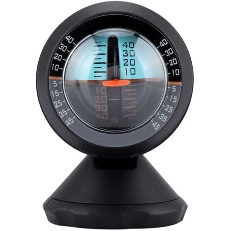 Car Inclinometer - Vehicle Slope Tilt Level Indicator Meters Gauge Road ...