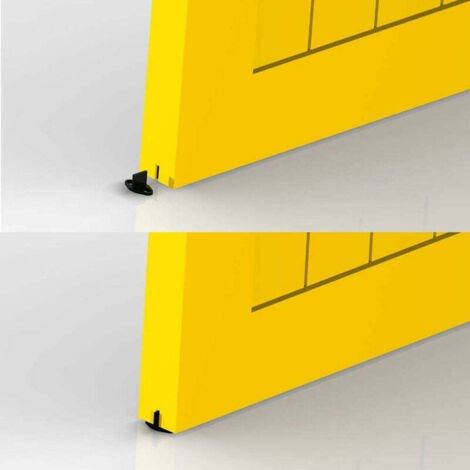 Heavy-Duty Floor Guide, Door Floor Guide, Adjustable Wall-Mounted Floor ...