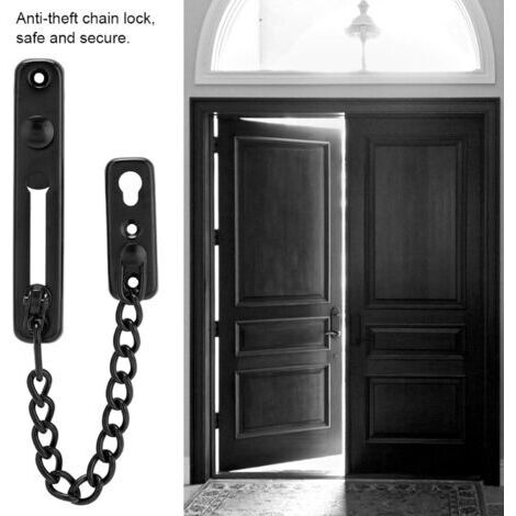 Stainless Steel Chain Lock, Anti-Theft Chain Lock, Interior Door Chain ...