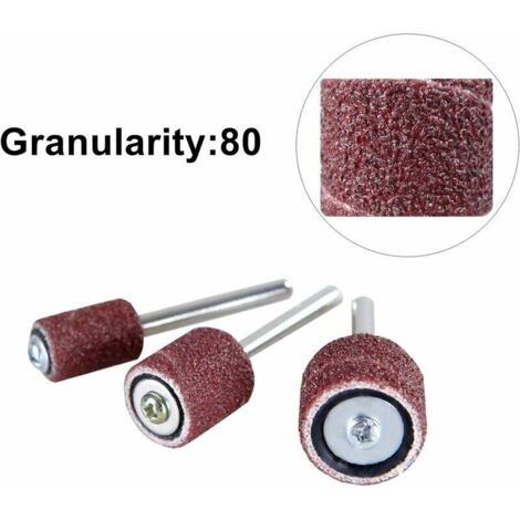 Sanding Drum Nail Sander Sleeves Emery Tip (132pcs) Contains Sanding ...