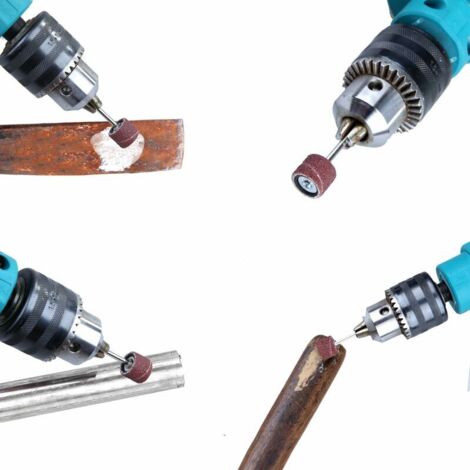 Sanding Drum Nail Sander Sleeves Emery Tip (132pcs) Contains Sanding ...