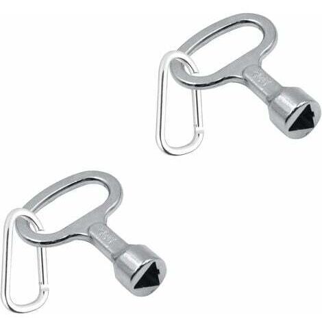 Triangle Key, Triangular Keys, 2-Piece Metal Triangular Key, Gas Meter ...