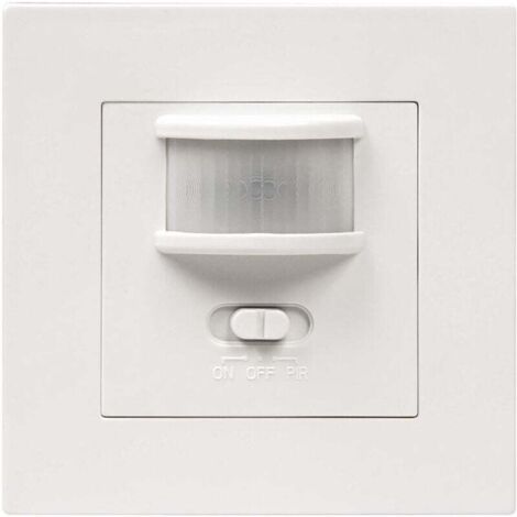 160° Recessed Motion Sensor Wall Switch for LED and Halogen Bulbs