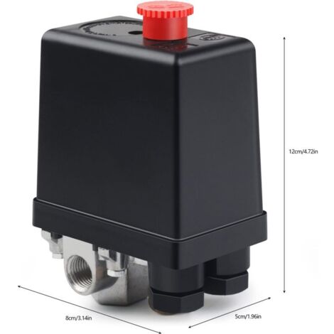 220V Air Compressor Valve Automatic Pressure Switch Air Compressor ...