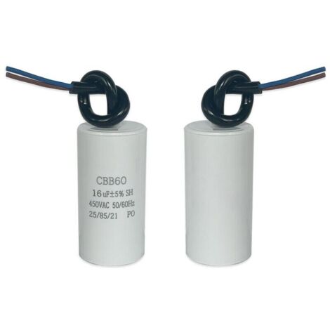 CBB60 16µF 50/60Hz Start Capacitor, Motor Capacitor, Microfarad ...