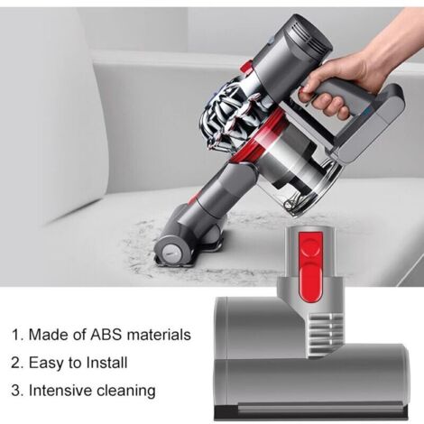 Mini Turbo Motor Mattress Brush Compatible with Dyson V8, V10 and V11 ...