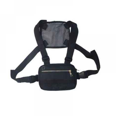 Chest Bag for Women and Men, Hip-Hop Streetwear, Adjustable Fanny Pack ...