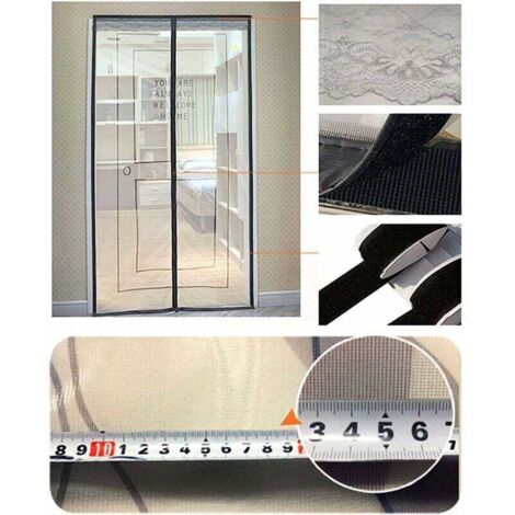 Magnetic Fly Screen Door, Self-closing, 90x200cm (35x79 inches)
