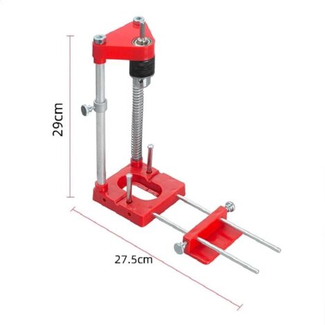 Portable Drilling Jig, Woodworking Drill Positioner, Steel and Plastic ...