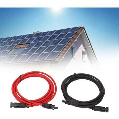 High Performance Solar Extension Cable, 6mm² Safe Solar Panel Cable ...
