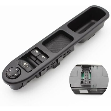 13-pin folding electric window regulator switch for 207 207SW 207CC ...