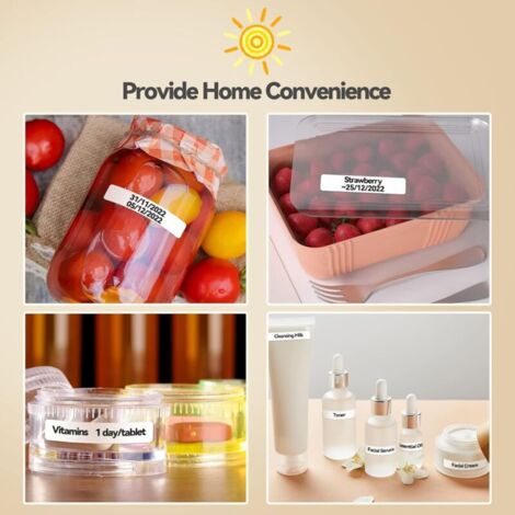 Label, Portable Label Printer - Bluetooth Thermal Label Printer, Used ...