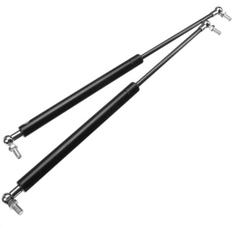 Set of 2 600mm 300N Gas Springs with Support for Hood, Trunk, Tailgate ...