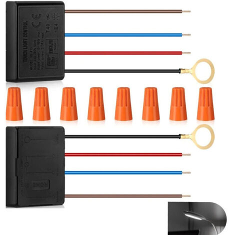 Table Lamp Touch Switch Dimmer, Set of 2 3-Way Touch Dimmers for Desk ...