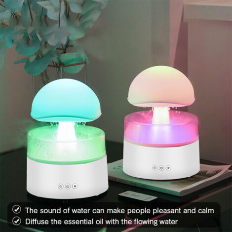 Mushroom Humidifier, 7 Night Light Colors, 500ml Cool Mist Ultrasonic ...