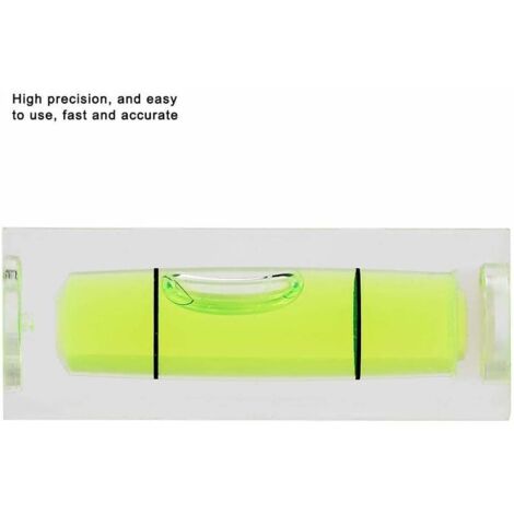 5-Piece 15 x 15 x 40 mm Spirit Level, Square Mini Spirit Level, Small Level, Precision Spirit ...