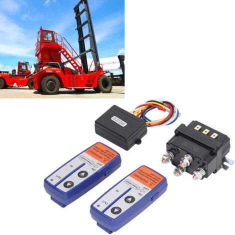 Winch Relay Remote Control Kit 12V 250A Winch Relay Kit Combination ...