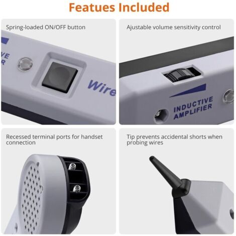 200EP Wire Tracer Kit, Network Wire Tracer Circuit Tester, Cable ...