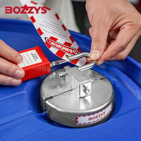 BOZZYS - Zinc alloy clip-on oil drum lock, corrosion resistant ...