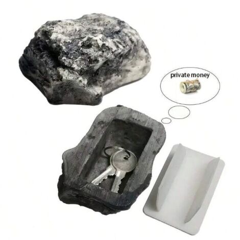 Stone Key Hiders, Stone Key Boxes, Hidden Spare Key Storage Box ...