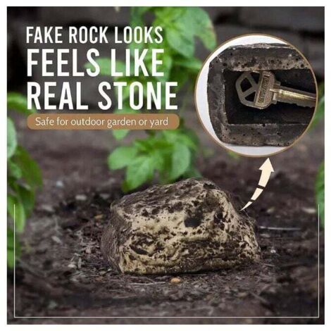Stone Key Hiders, Stone Key Boxes, Hidden Spare Key Storage Box ...