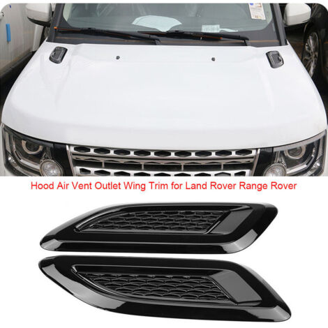 Eosnow Outer Hood Air Outlet Wing Trim, for Land Rover Range Rover ...